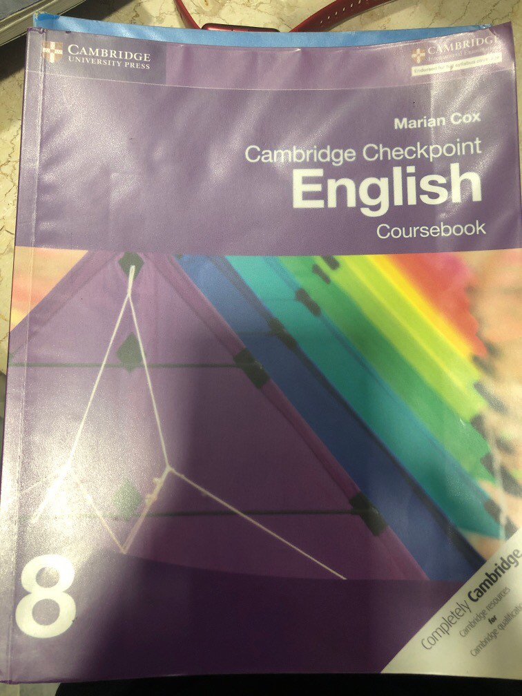 Cambridge Checkpoint English Coursebook Year 8, Hobbies & Toys, Books ...