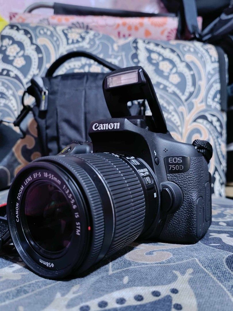 Canon 750d 24MP DSLR 18-55mm Wifi FlipscreenTouchscreen, Photography ...