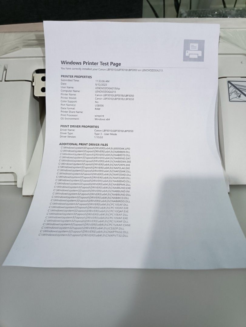 Canon LaserJet LBP3050, Computers & Tech, Printers, Scanners & Copiers ...