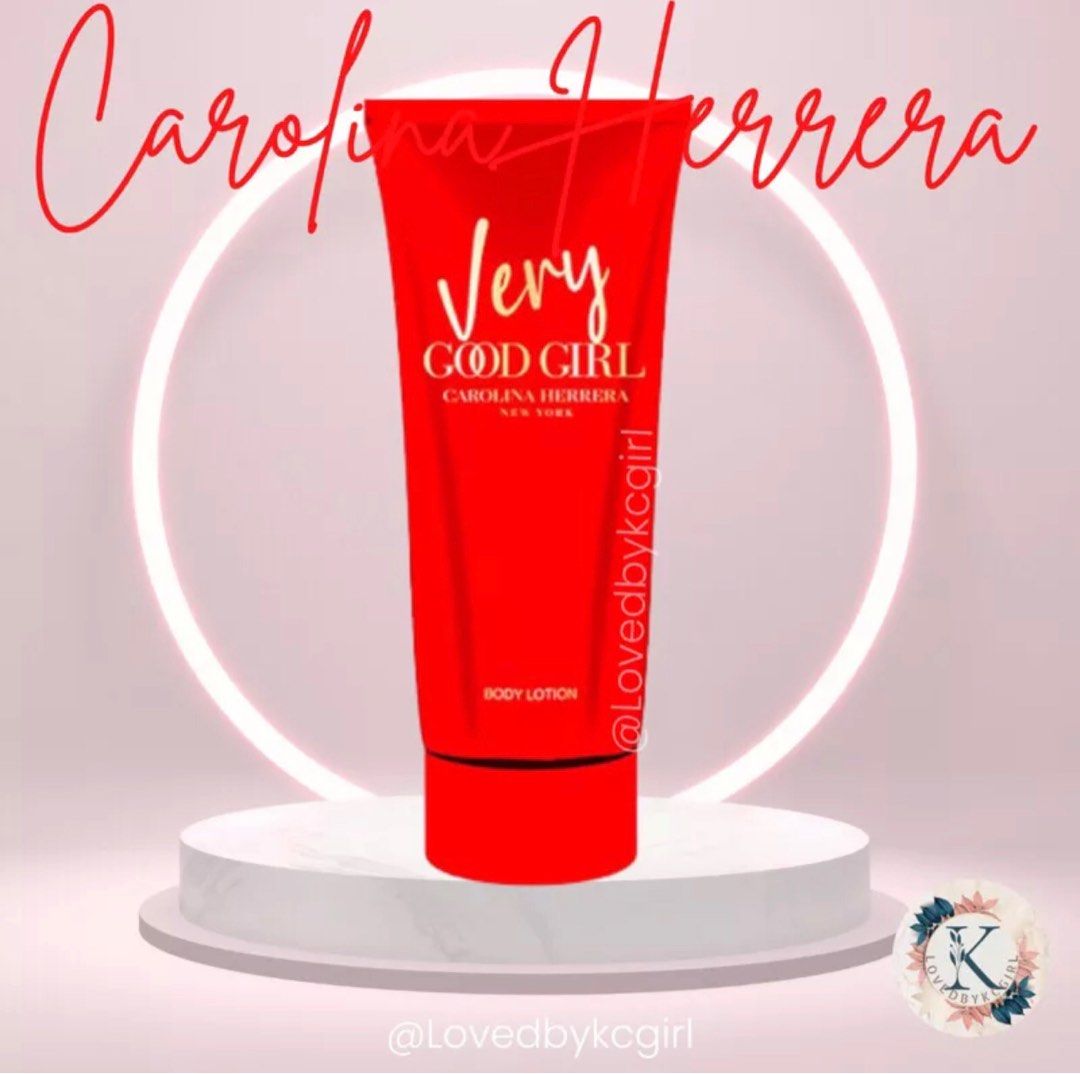 Caroline Herrera Very Good Girl Body lotion 100mL FULLSIZE, Beauty ...