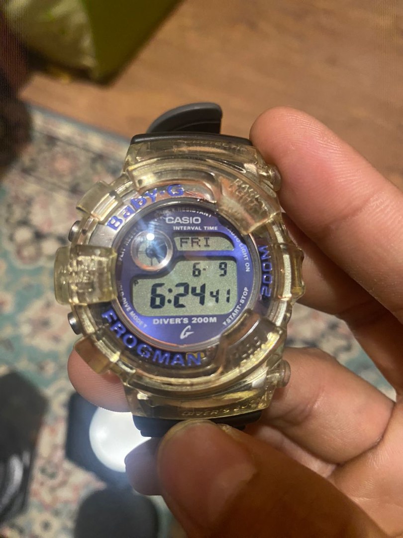 Casio baby-G Bgw-100 Frogman, Luxury, Watches on Carousell