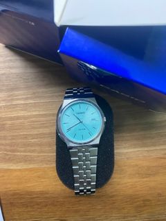 Casio MTP-B145D-2A1 Tiffany Blue, Men's Fashion, Watches & Accessories ...