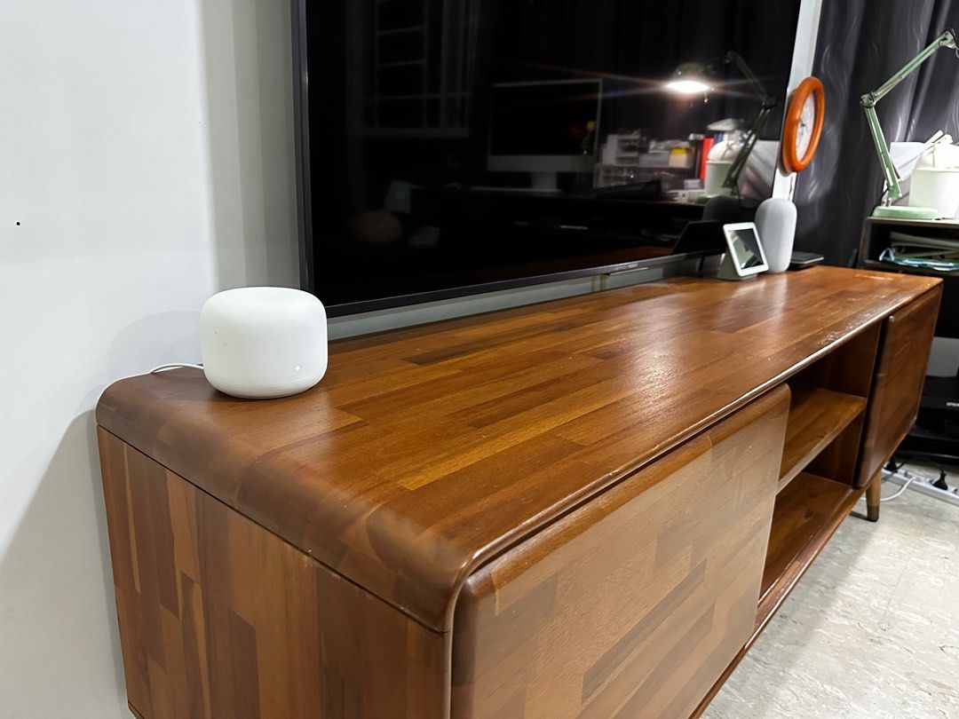 Castlery TV Console - Stylist Wooden. 249 sgd, Furniture & Home Living ...