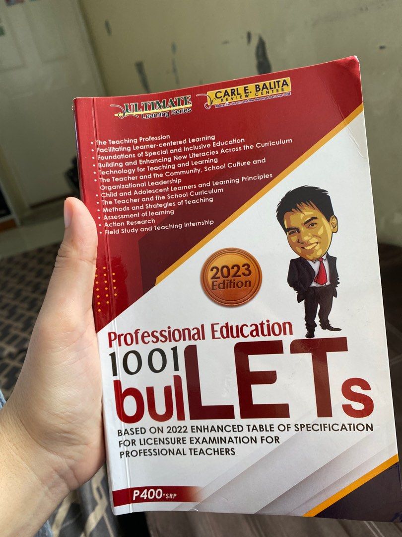 CBRC Prof Ed Bullets 2023 Ed., Hobbies & Toys, Books & Magazines ...