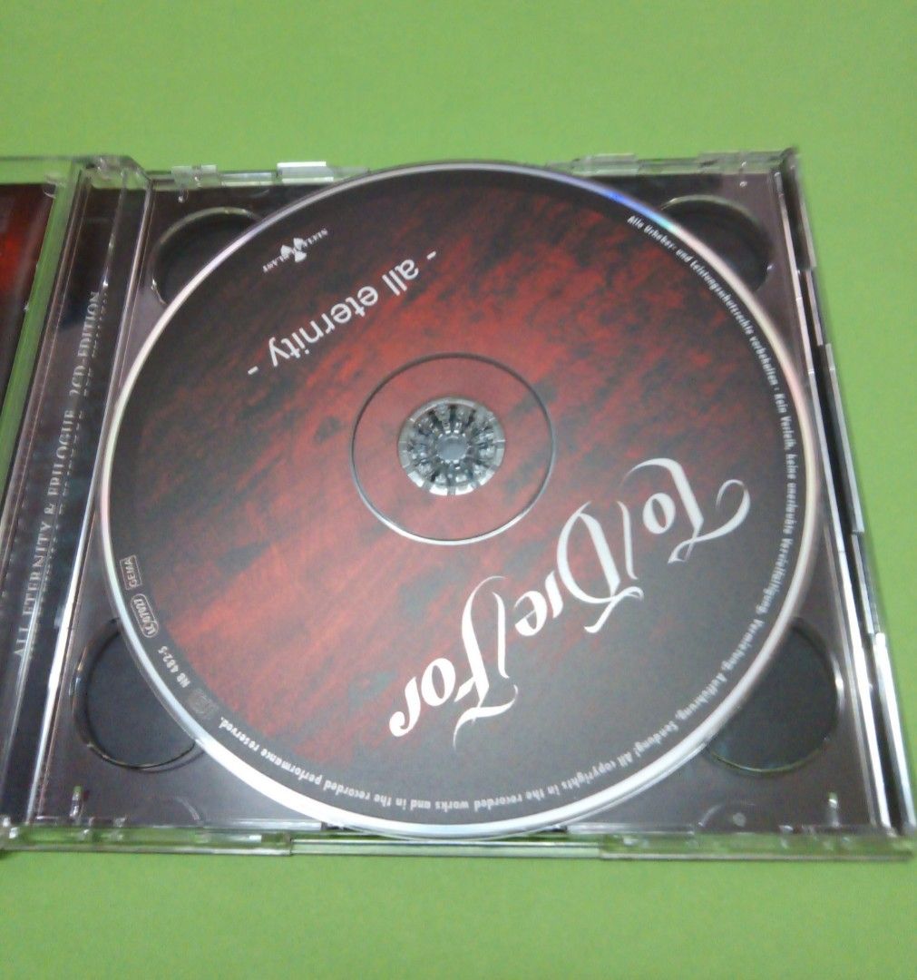 CD TO/DIE/FOR : ALL FOR ETERNITY & EPILOGUE ALBUM (2006) GOTHIC METAL ROCK FINNISH METAL ...
