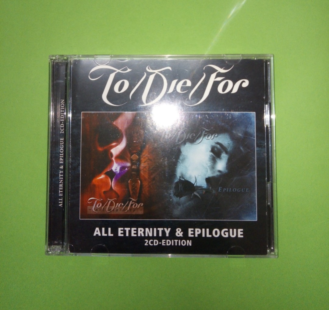 CD TO/DIE/FOR : ALL FOR ETERNITY & EPILOGUE ALBUM (2006) GOTHIC METAL ROCK FINNISH METAL ...