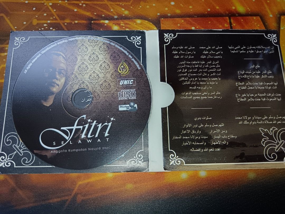 CD Unic Nasyid Nashid Fitri Selawat, Hobbies & Toys, Music & Media, CDs ...