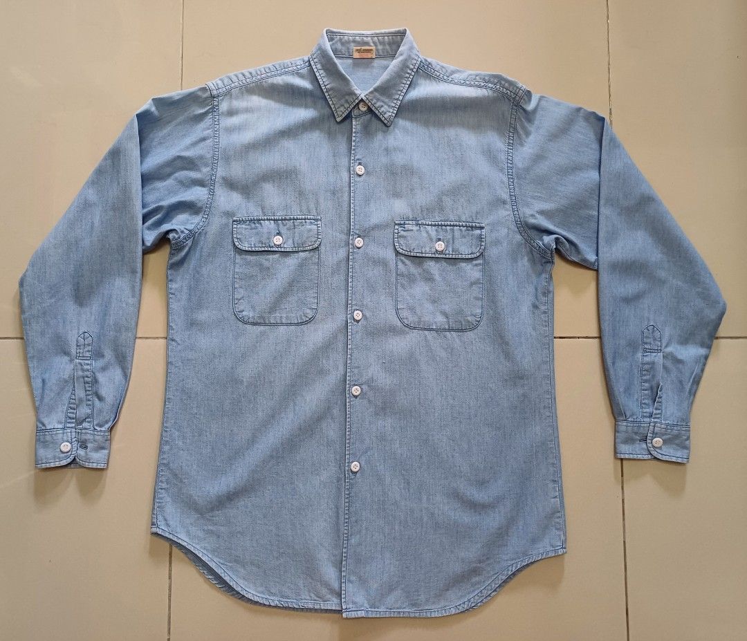 Big E Chambray vintage LEVIS, Men's Fashion, Bottoms, Jeans on Carousell