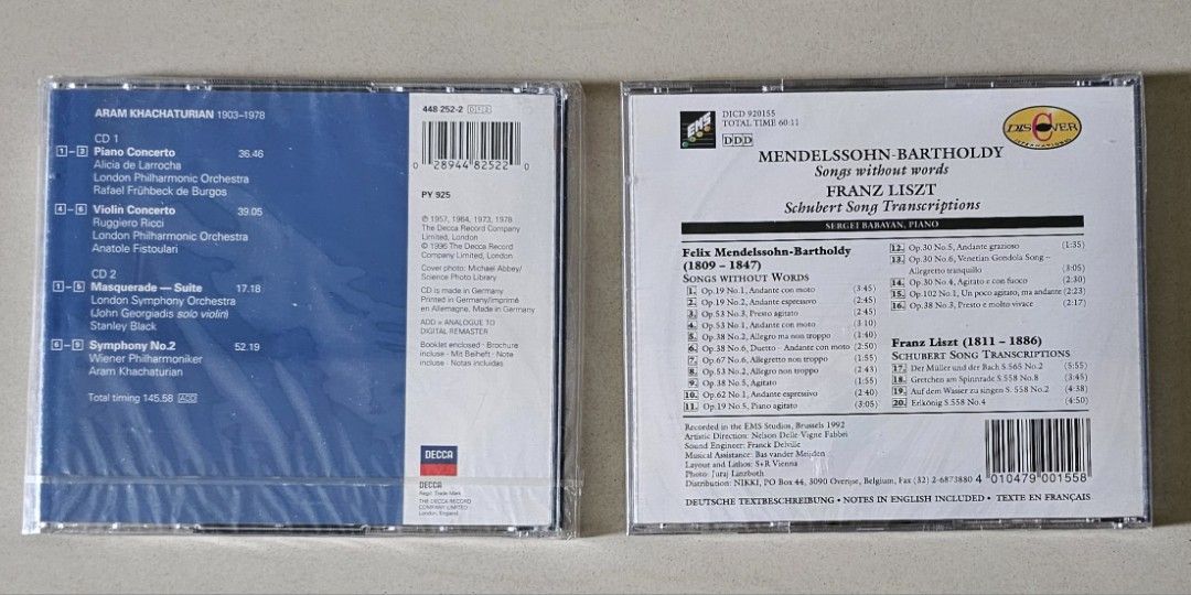 Classical CD,Gesualdo,Sacred Music For Easter,Ketelbey,Hadyn,Gustav ...