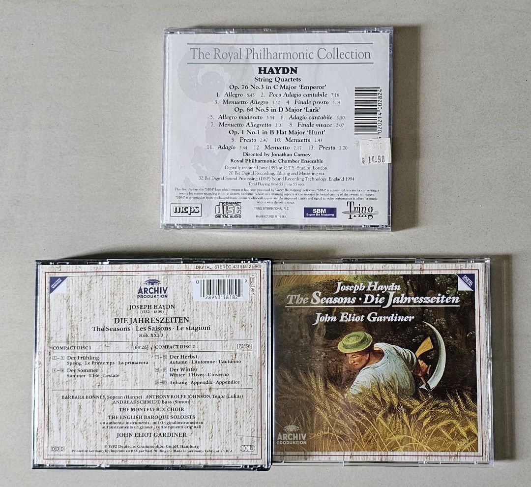 Classical CD,Gesualdo,Sacred Music For Easter,Ketelbey,Hadyn,Gustav ...