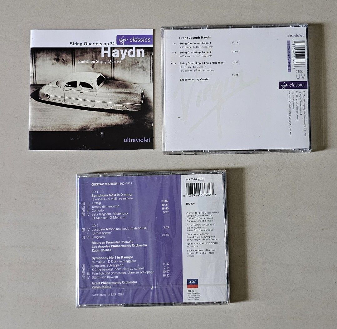 Classical CD,Gesualdo,Sacred Music For Easter,Ketelbey,Hadyn,Gustav ...