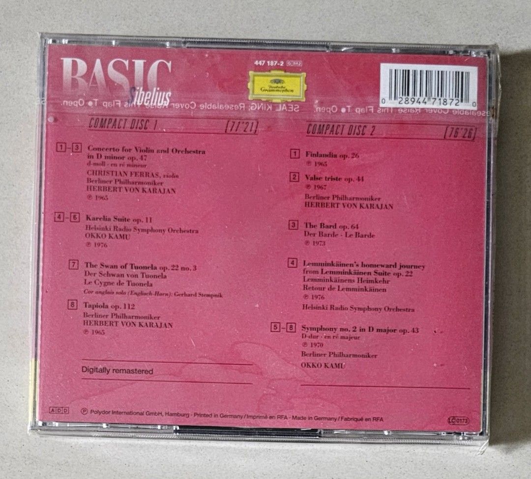 Classical CD,Gesualdo,Sacred Music For Easter,Ketelbey,Hadyn,Gustav ...