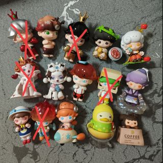 WTS Popmart Spotlight 13th Anniversary series Hirono Misfit / Dimoo ...