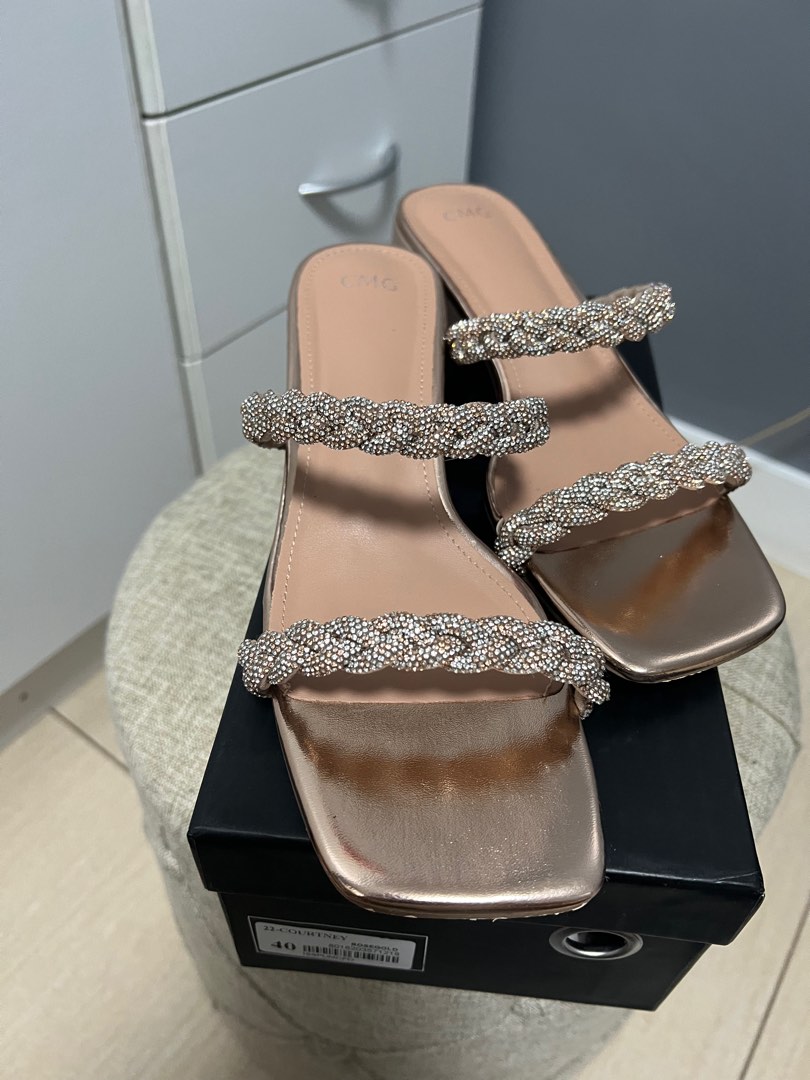 CMG Courtney Heels Bridal Shoes, Women's Fashion, Footwear, Heels on ...