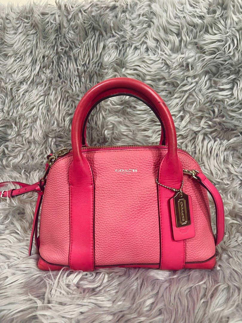 Coach Alma Pink, Women's Fashion, Bags & Wallets, Cross-body Bags on ...