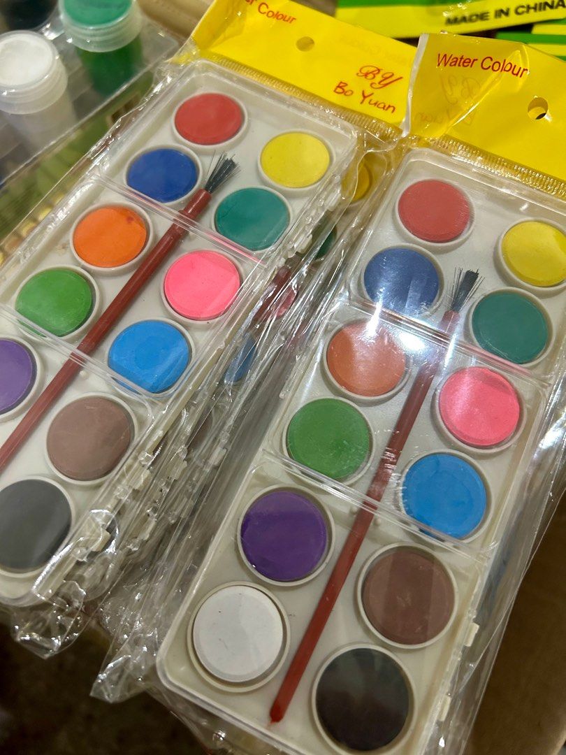 Coloring Materials ( Crayon, color pen, Water colors), Hobbies & Toys ...