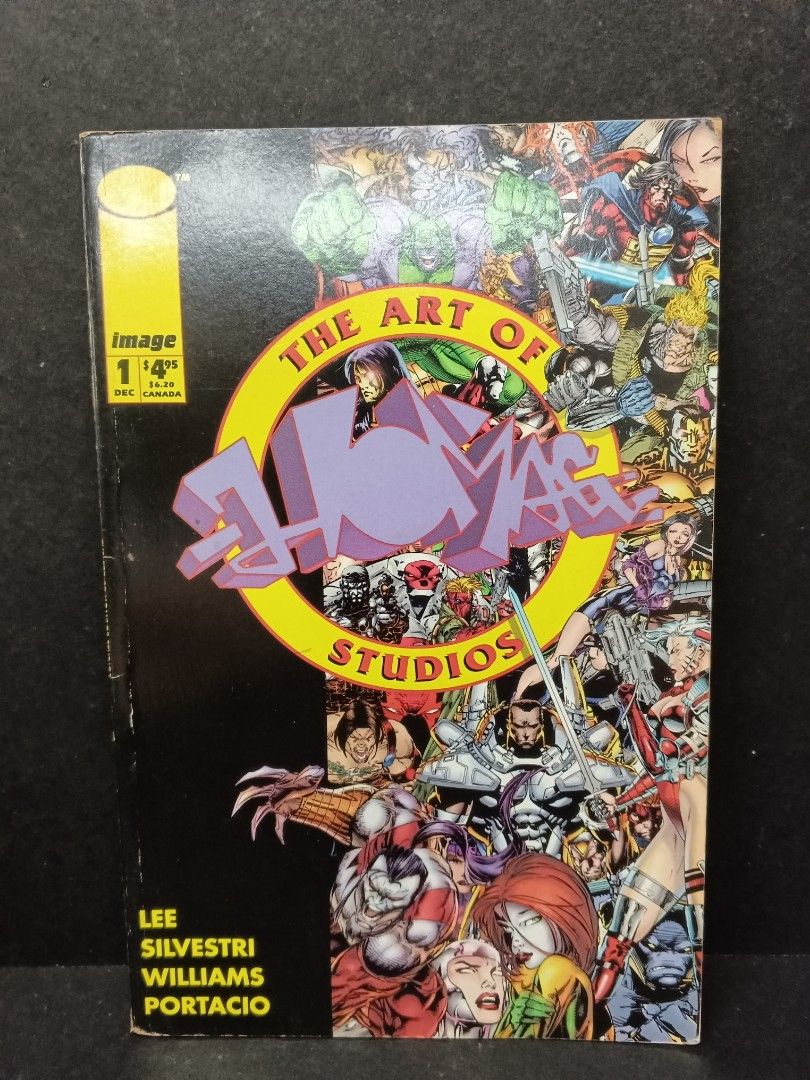 TPB COMICS: The Art of Homage Studios - Jim Lee, Marc Silvertri, Scott ...