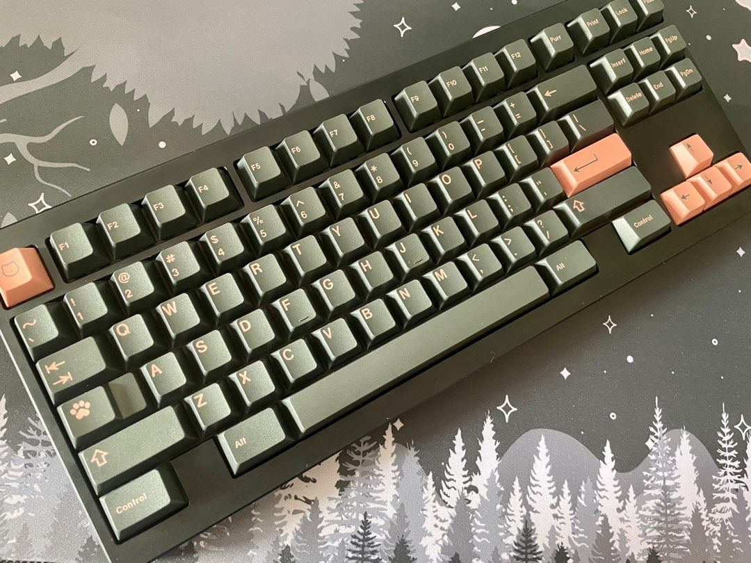 cruel world CW88 Dark Grey WKL TKL mechanical keyboard, Computers ...