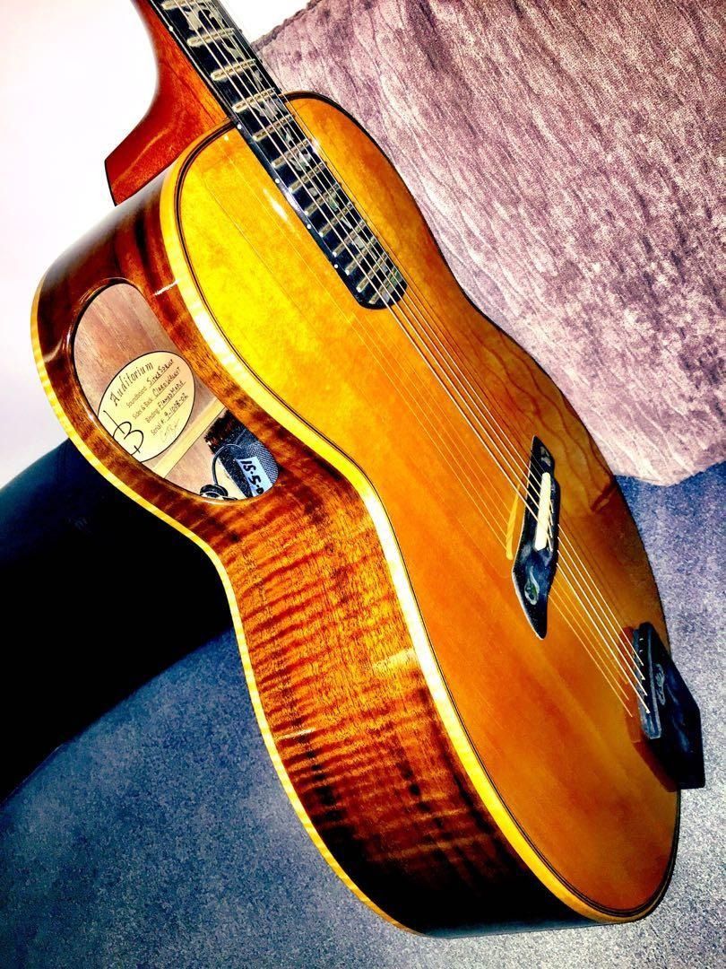 Custom Batson Auditorium Acoustic Guitar, Hobbies & Toys, Music & Media ...