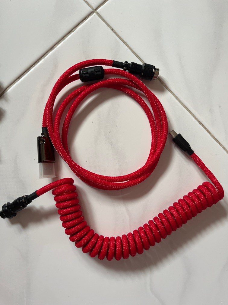 Custom Coiled Cable, Computers & Tech, Parts & Accessories, Computer ...