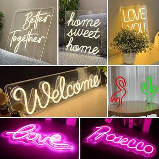 Neon light led sign signage UV printing custom, Business Services ...