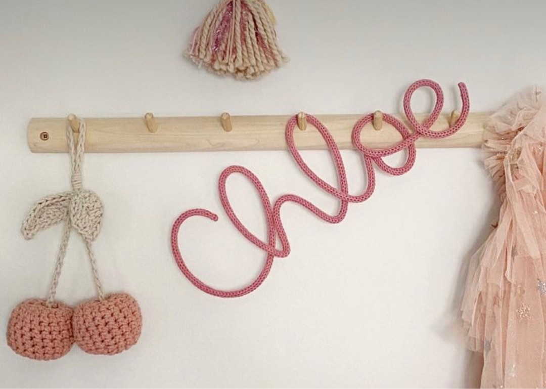 Custom Name wall hanging, Furniture & Home Living, Home Decor, Wall ...