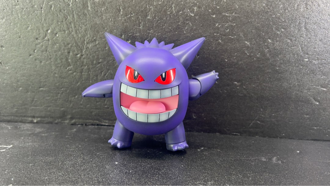 Custom painted Gengar, Hobbies & Toys, Toys & Games on Carousell