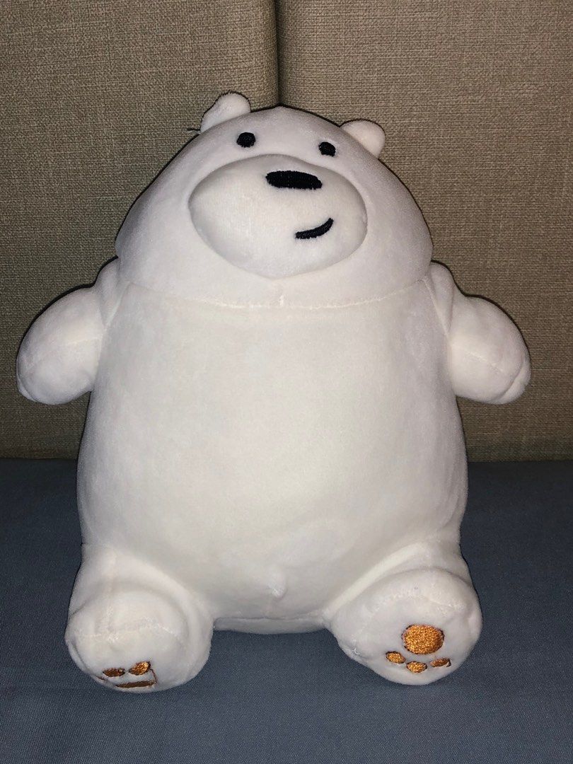 Cute webarebears ice bear soft stuffed toy plushie, Hobbies & Toys ...