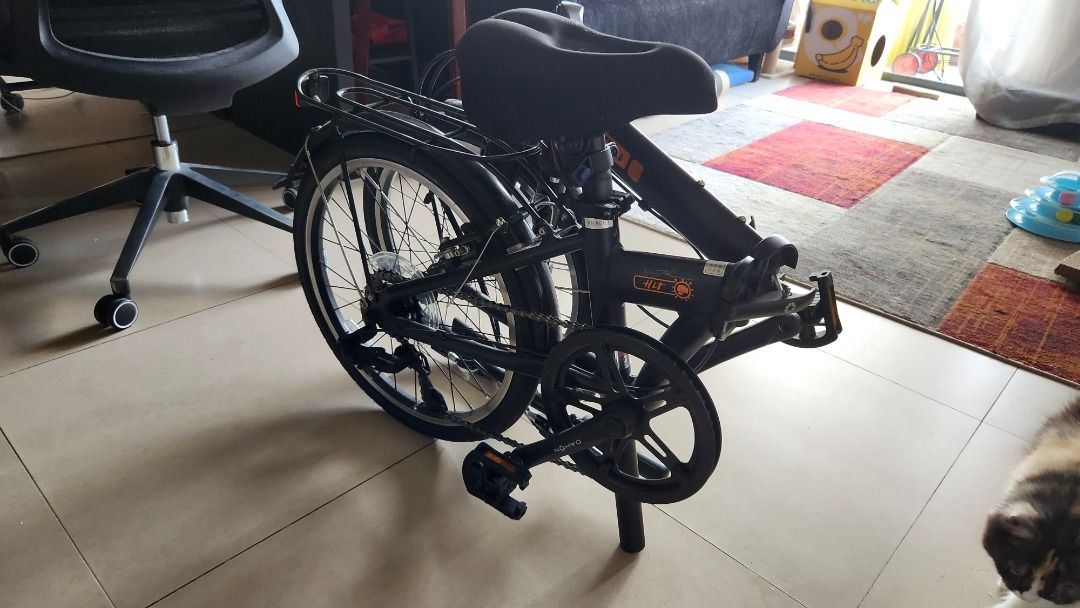 Dahon HIT D6 Folding Bicycle with Gear, Sports Equipment, Bicycles ...