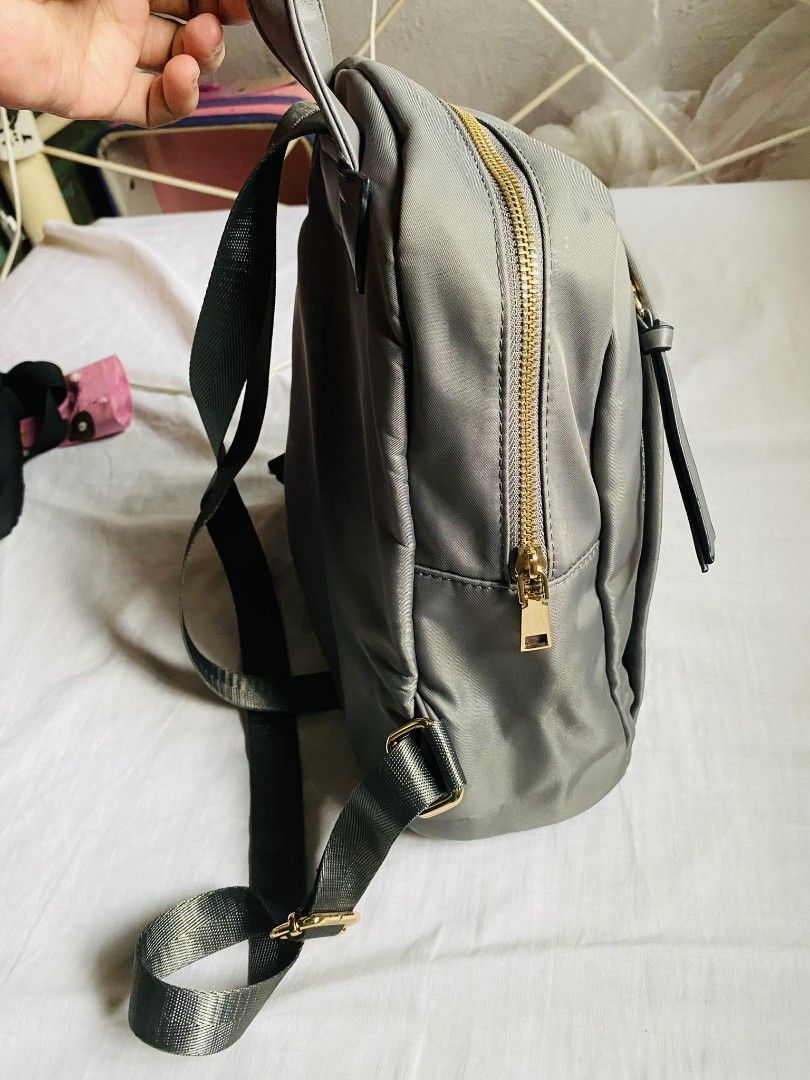 Dark Grey Trendy Korean Backpack for High Schoolers College Girls Women ...
