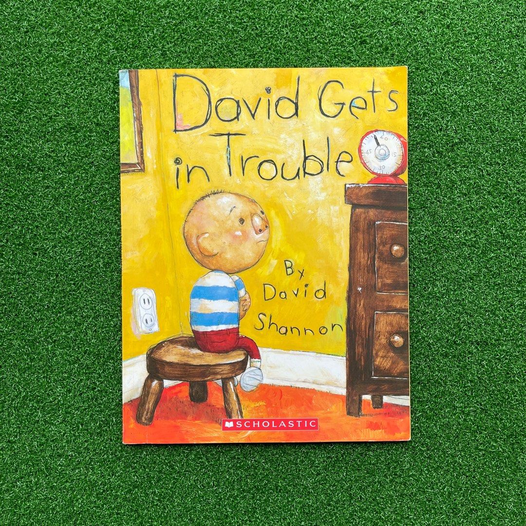 david gets in trouble, Hobbies & Toys, Books & Magazines, Children's Books on Carousell