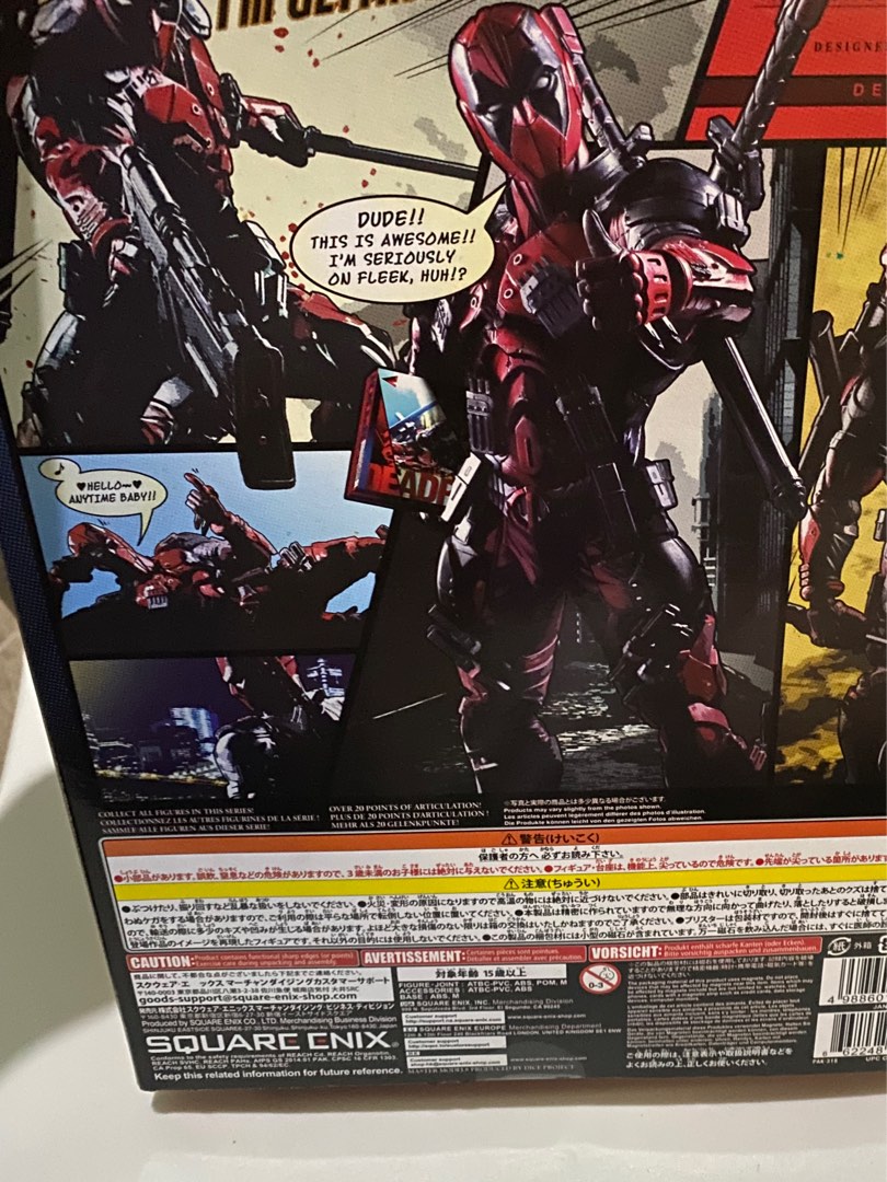 Deadpool 1:9 designed by hitoshi kondo, Hobbies & Toys, Toys & Games on ...