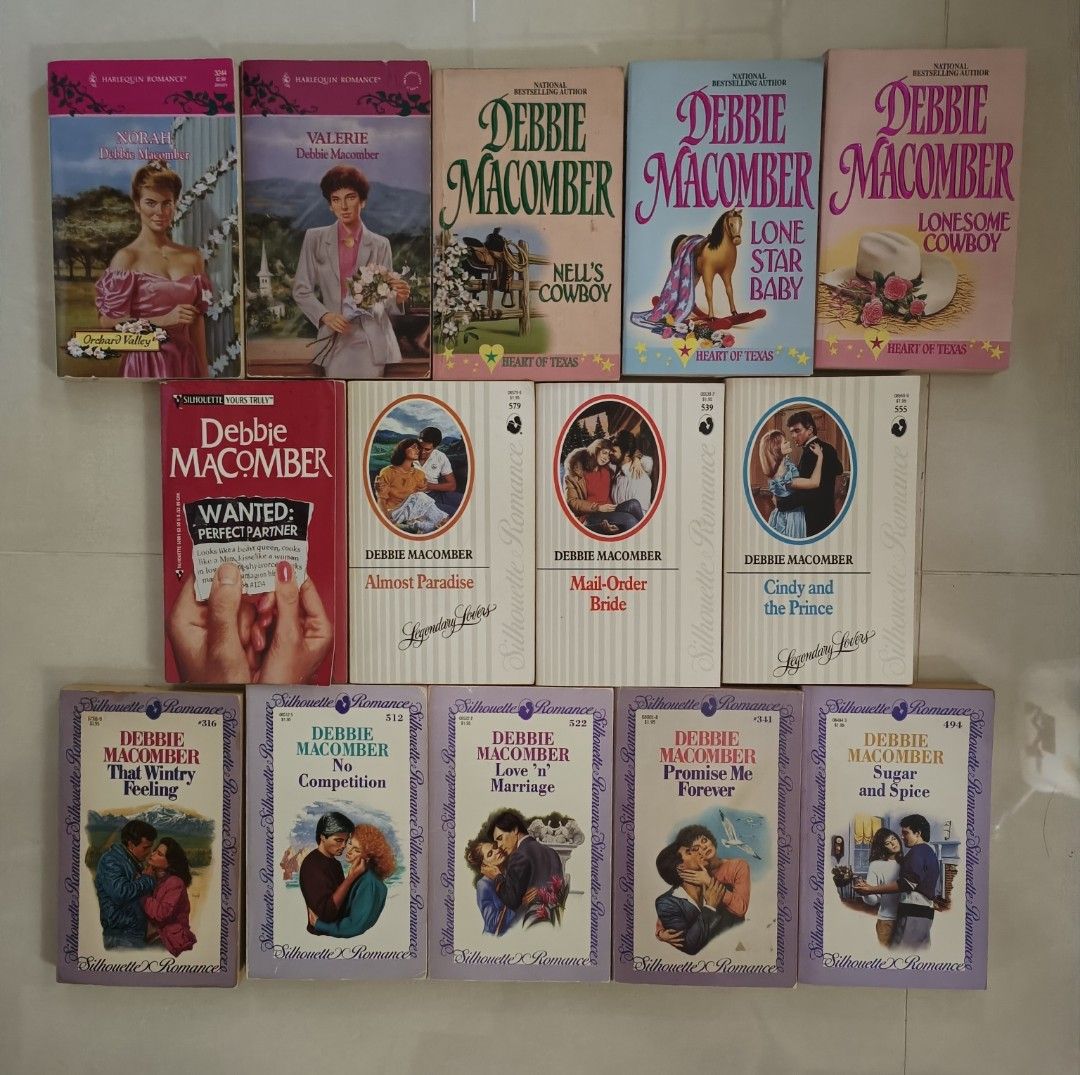 Debbie Macomber romance books/novels - $2.50 each, Hobbies & Toys ...