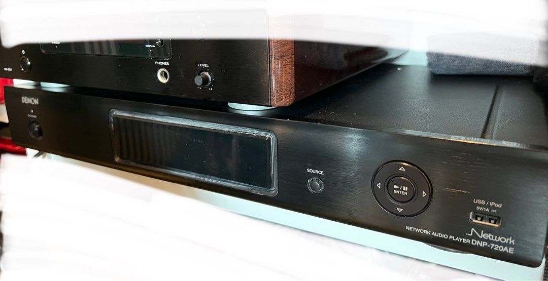 Denon DNP-720AE，FM & Network Audio Player 網絡串流 with AirPlay, DLNA, DSD ...