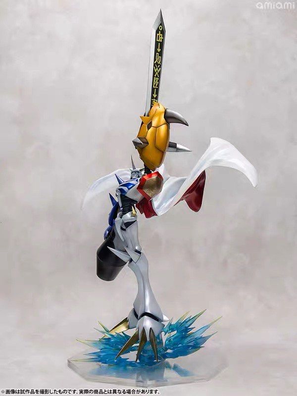 Digimon gem megahouse figure - Omnimon / omegamon wargreymon / metal ...