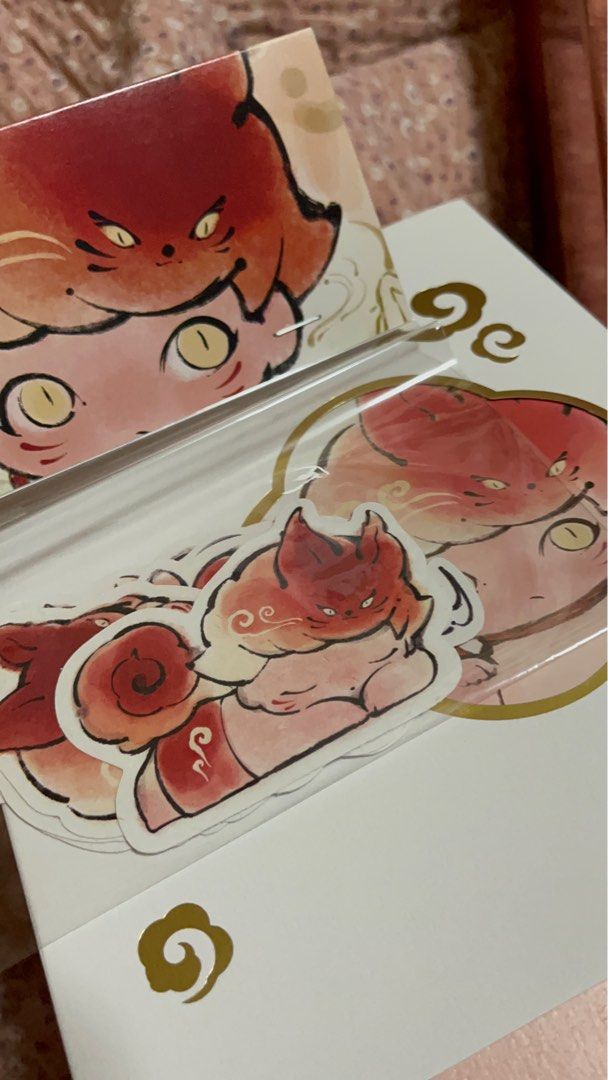 DIMOO - FIRE FOX With Signature, Hobbies & Toys, Toys & Games on Carousell