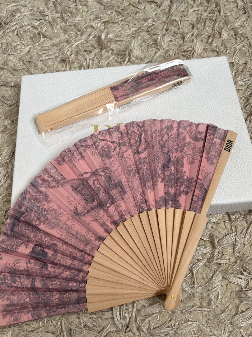 DIOR DIORIVIERA 2023 HAND FAN, Luxury, Accessories on Carousell