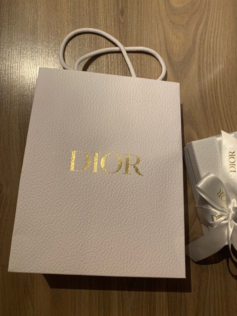 DIOR paper bag, Luxury, Bags & Wallets on Carousell
