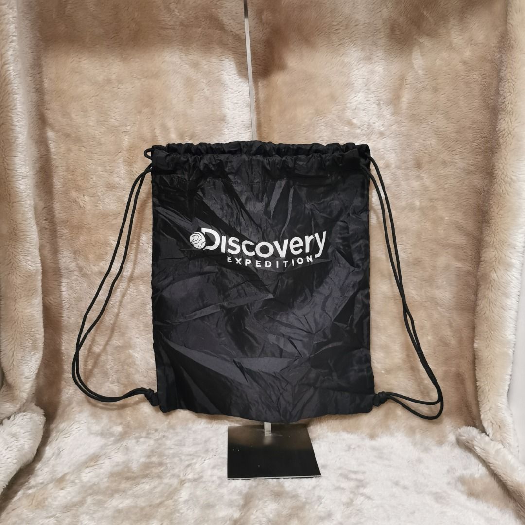 Discovery Expedition Drawstring Backpack, Men's Fashion, Bags ...