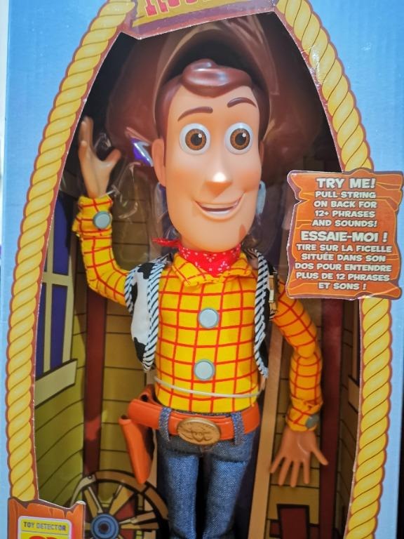 (Disney Authentic) Woody Interactive Talking Action Figure – Toy Story ...
