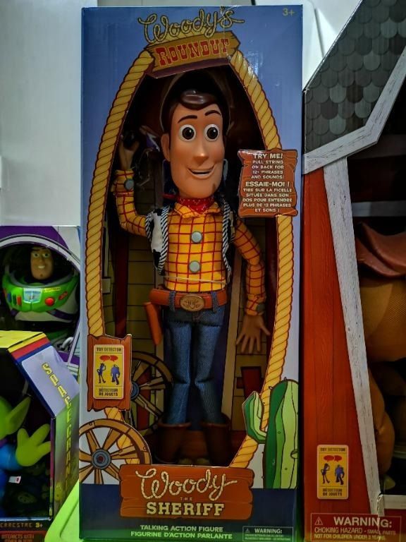 (Disney Authentic) Woody Interactive Talking Action Figure – Toy Story ...