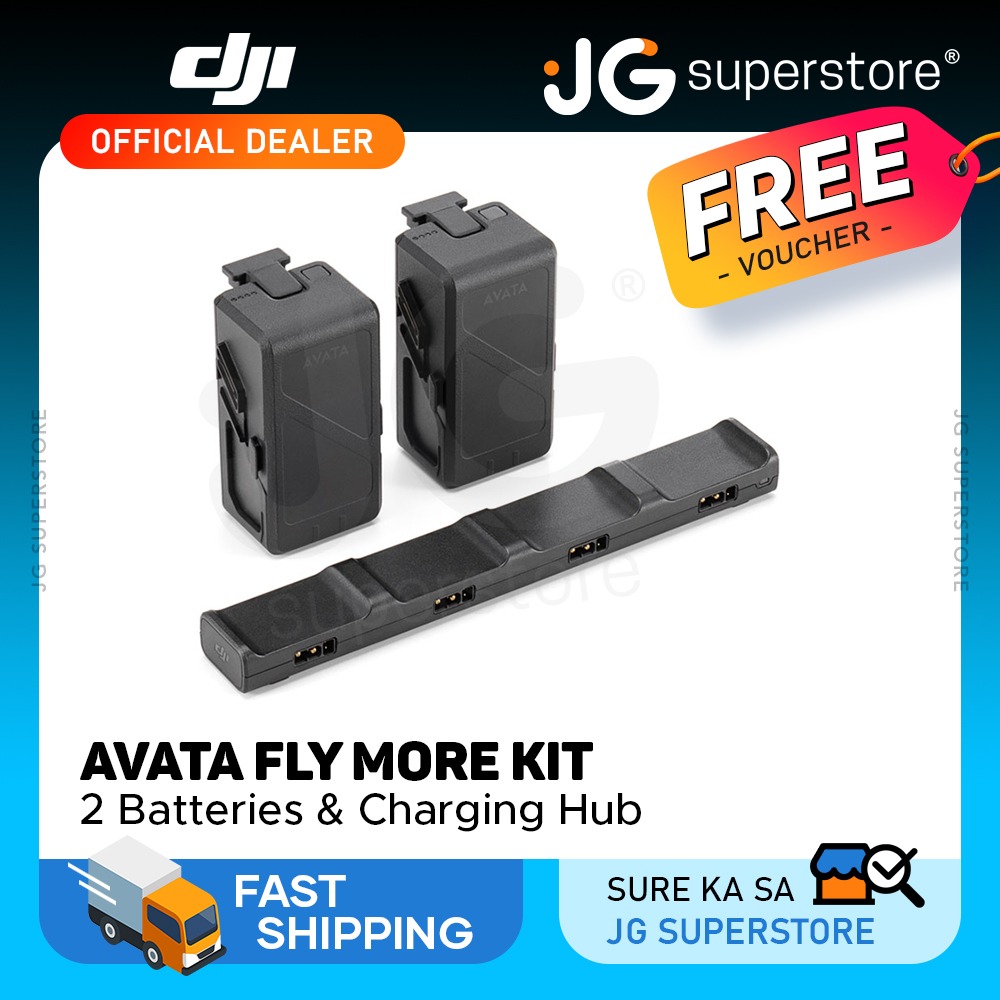 DJI Avata Fly More Kit with 2 2420mAh Intelligent Flight Li-ion ...