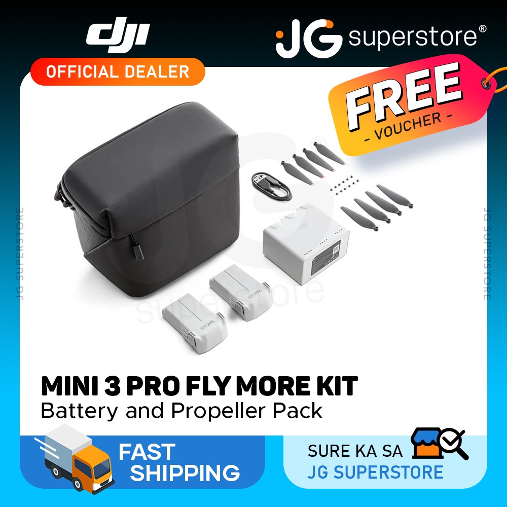 DJI Mavic Mini 3 Pro Fly More Kit with 34 Min Intelligent Flight ...