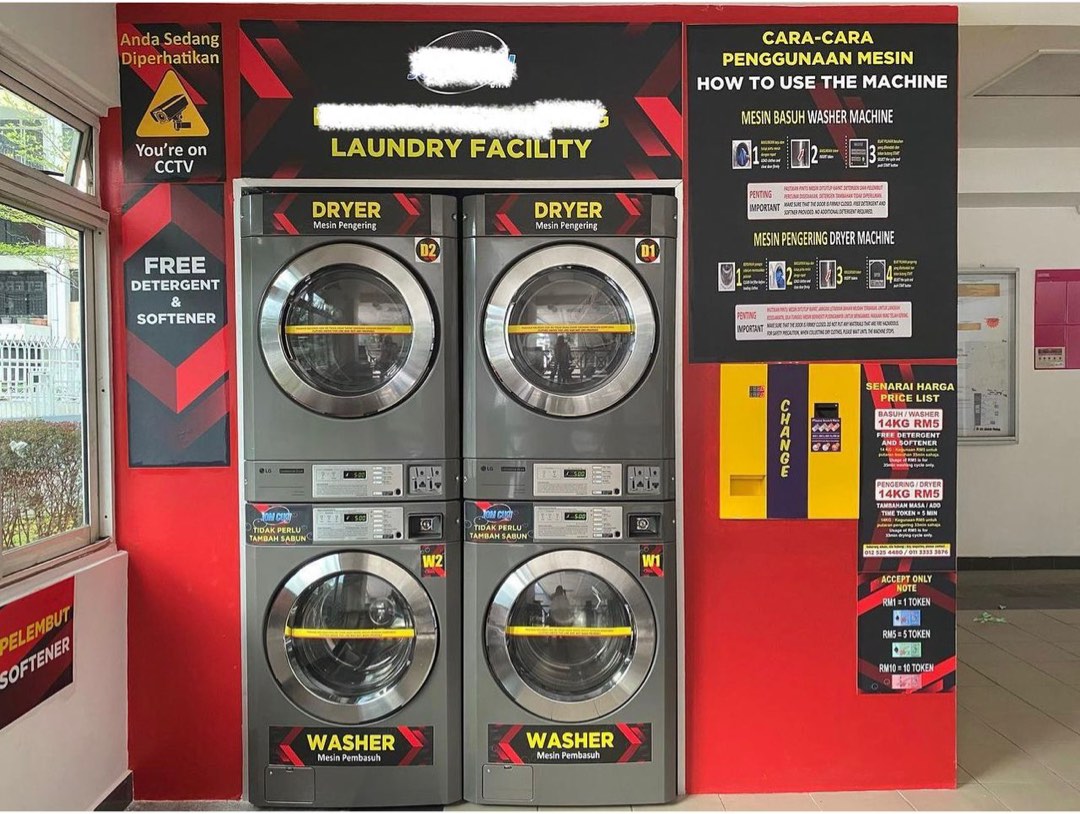 Dobi Layan Diri Untuk Dijual, TV & Home Appliances, Washing Machines ...