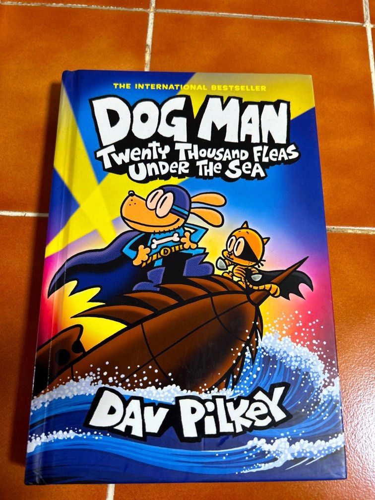 DogMan comic Twenty Thousand Fleas Under the Sea, Hobbies & Toys, Books ...