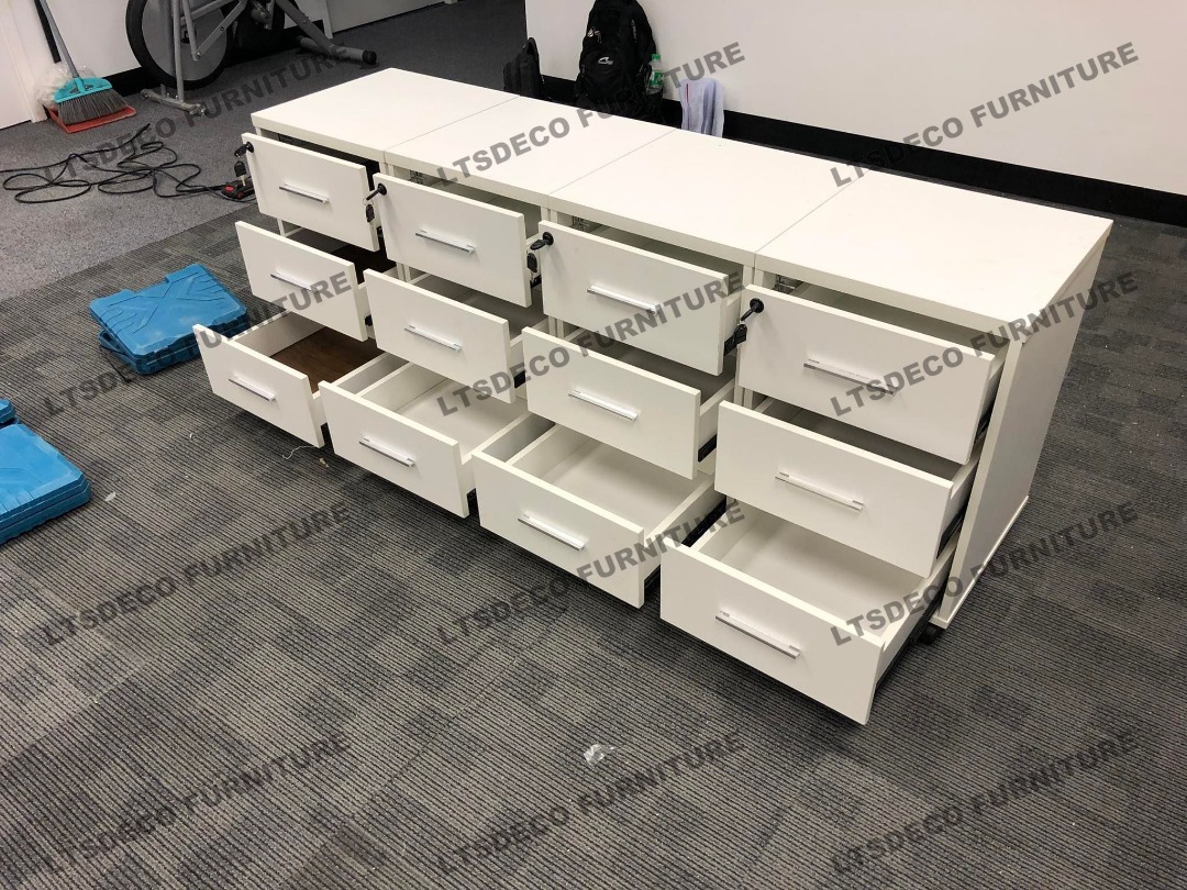 DRAWER STEEL OFFICE PARTITION, Furniture & Home Living, Furniture ...