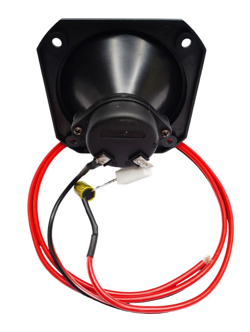 ELEET SUPER PIEZO TWEETER SPEAKER SPT-107A, 2.2uF CAPACITOR and 5w 10Ω ...