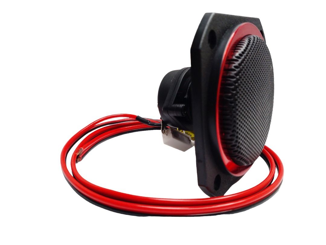 ELEET SUPER PIEZO TWEETER SPEAKER SPT-107A, 2.2uF CAPACITOR and 5w 10Ω ...