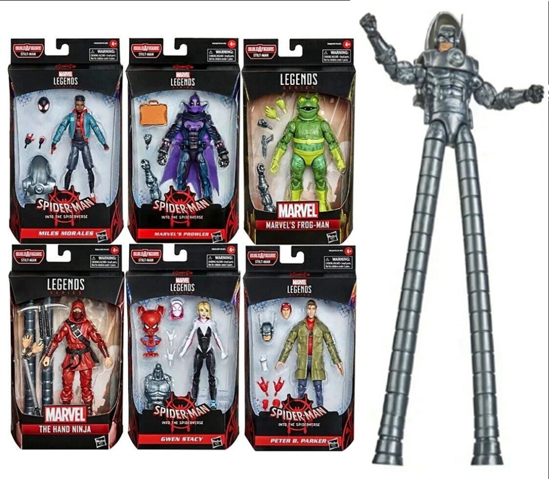 (ON-HAND) Hasbro Marvel Legends Spiderman: Into the Spider-Verse Wave 1 ...