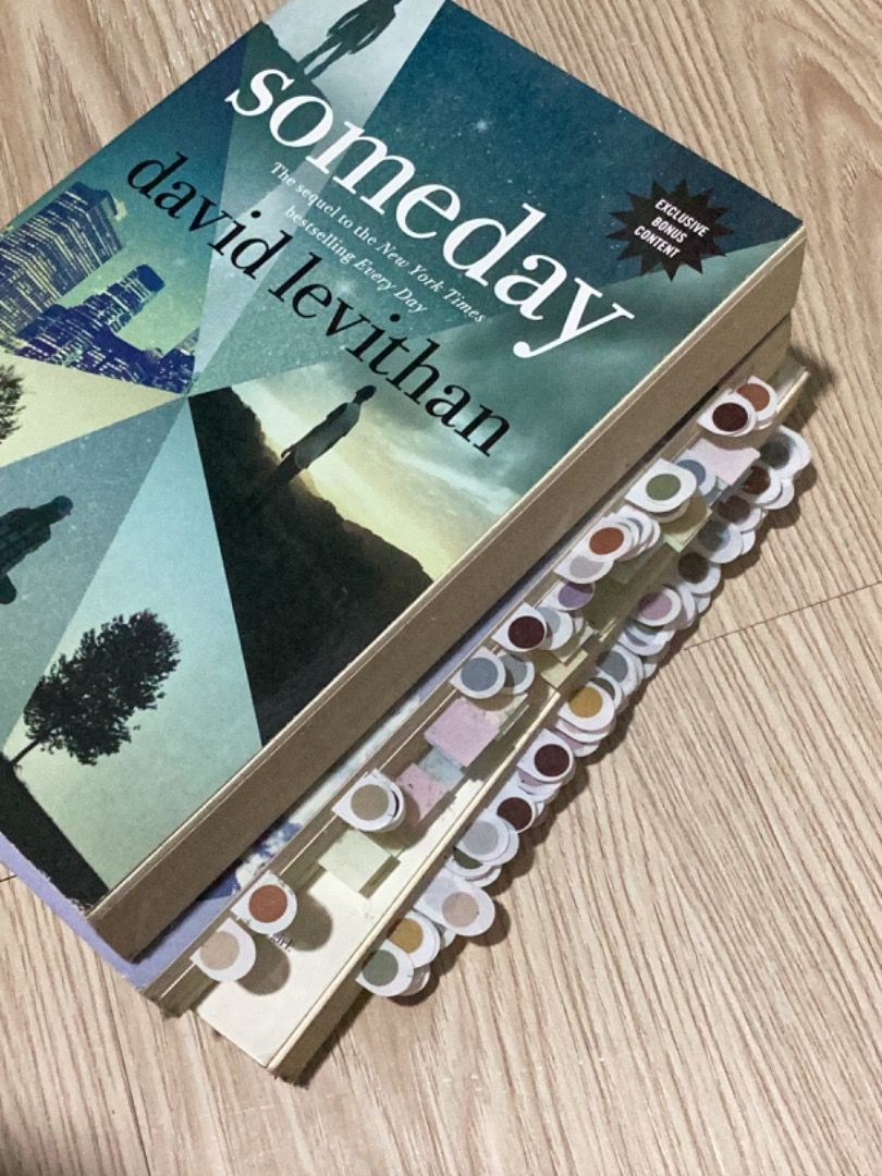 EVERY DAY series by DAVID LEVITHAN (annotated), Hobbies & Toys, Books ...